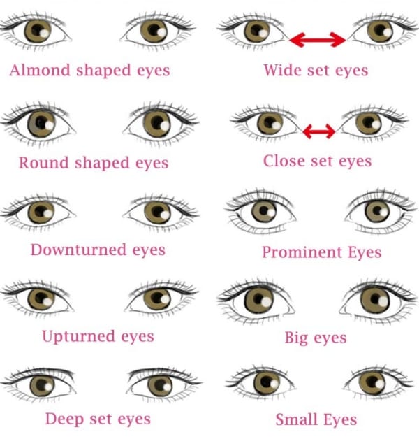 Different Types Of Eye Shapes Which One You Have 