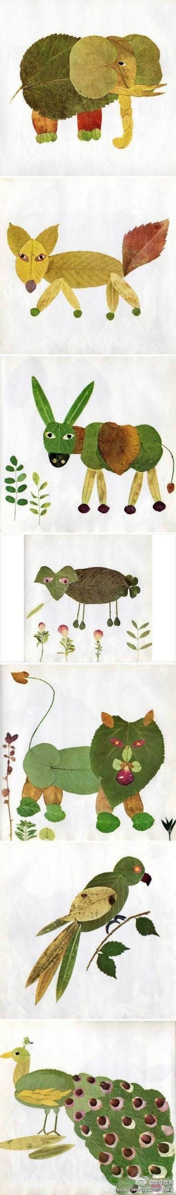 30 DIY Leaf Art Projects For Kids