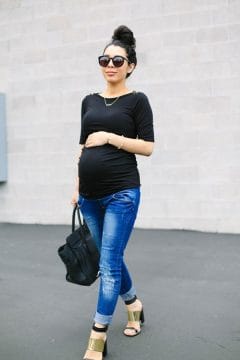 Stylize your Baby Bump with 40 Preggy Fashion Inspirations