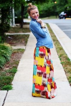 Stylize your Baby Bump with 40 Preggy Fashion Inspirations