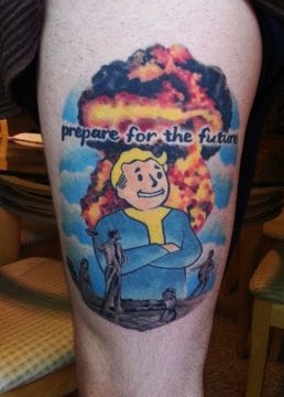 20 Super Cool Fallout Tattoo Designs