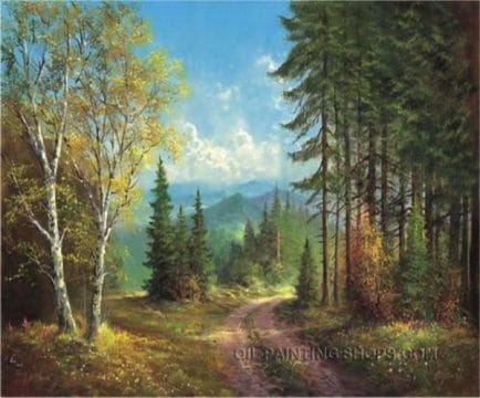 40 Simple and Easy Landscape Painting Ideas