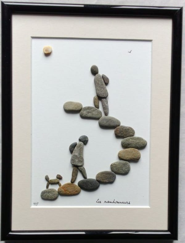 40 Rock And Pebble Art Ideas