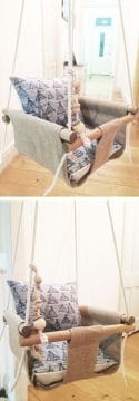 30 Homemade DIY Swing Ideas (Indoor/Outdoor)
