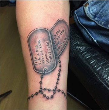 40 Best Dog Tag Tattoos to Try in 2024 – Buzz16