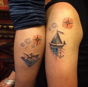 45 Cute Couple Tattoo Designs – Buzz16