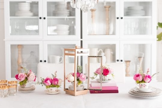 45 Easy Table Decoration Ideas with Flowers – Buzz16